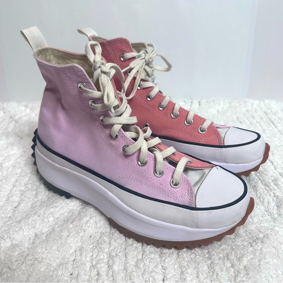 Converse | Shoes | Converse Run Star Hike High Top Platform Pink Two ...